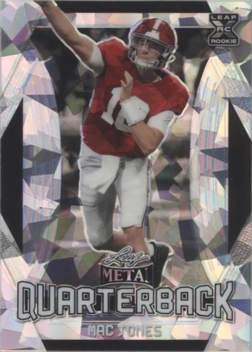 2021 Leaf Metal - Quarterback Silver Crystals #LMQ-05 Mac Jones /50 (RC ...