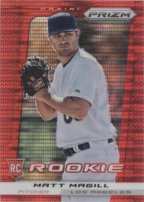 2013 Panini Prizm - Matt Magill #287 Red Pulsar Prizm (RC) for sale ...