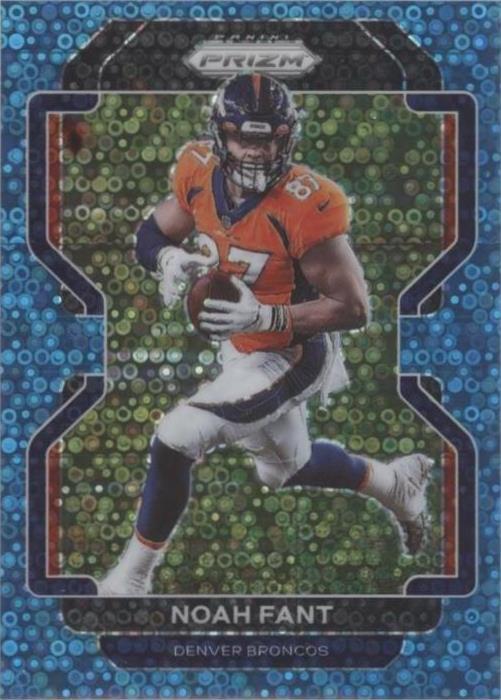 2021 Panini Prizm - No Huddle Blue Prizm #200 Noah Fant /79 for sale online | eBay
