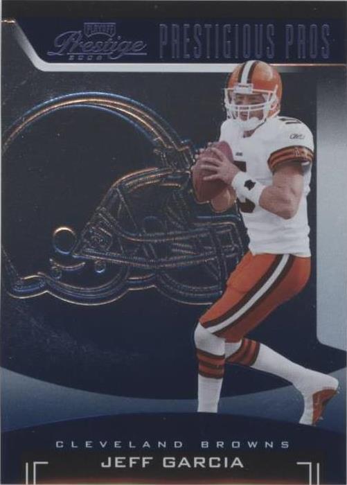 2006 Playoff Prestige - Prestigious Pros Blue #PP-20 Jeff Garcia /250 ...