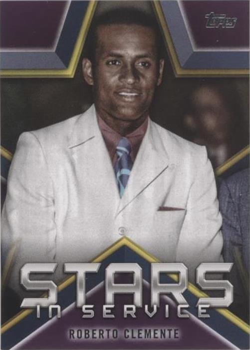 2021 Topps - Stars in Service #SIS-14 Roberto Clemente for sale online ...