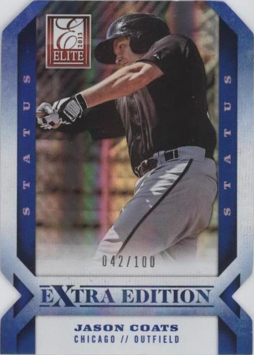 2013 Panini Elite Extra Edition - Jason Coats #74 Status Blue Die-Cut ...