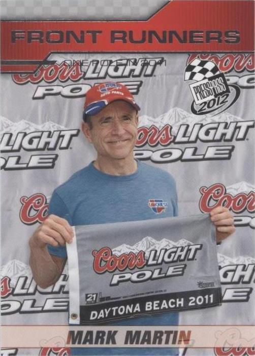 2012 Press Pass - Front Runners Mark Martin #80 for sale online | eBay
