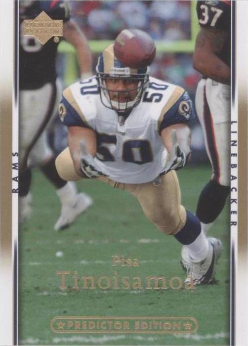 2007 Upper Deck - Star Rookies Predictor Edition #174 Pisa Tinoisamoa ...