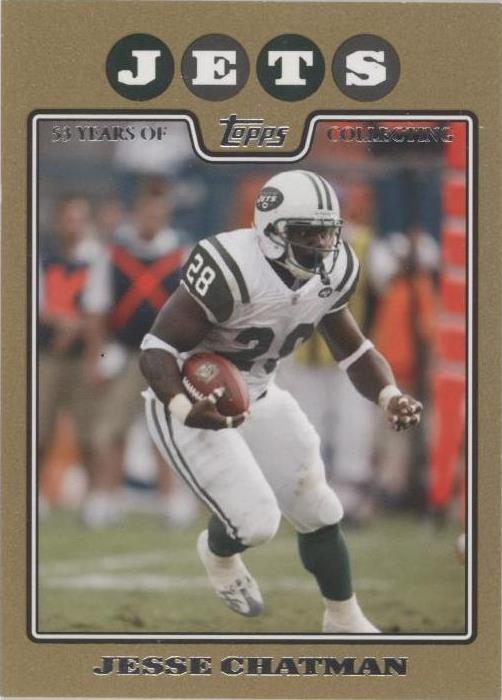 2008 Topps - Gold Border #98 Jesse Chatman /2008 for sale online | eBay