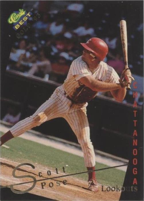 1993 Classic Best Gold Minor League - Scott Pose #54 (RC) for sale ...
