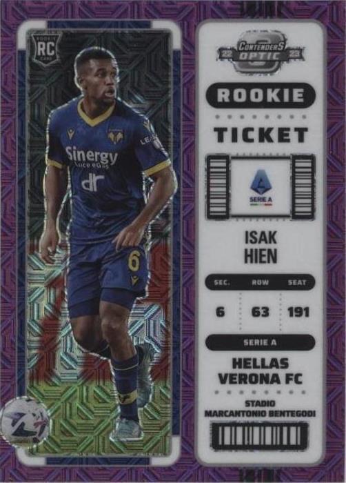 2022-23 Panini Chronicles - Base Serie a Contenders Optic Rookie Ticket ...