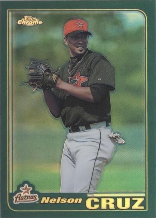 2001 Topps Traded & Rookies - Nelson Cruz #T51 Chrome Retrofractor for ...