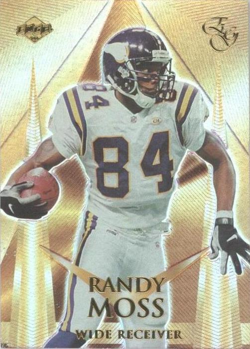 2000 Collector's Edge Graded - Golden Edge #GE21 Randy Moss /2000 for ...
