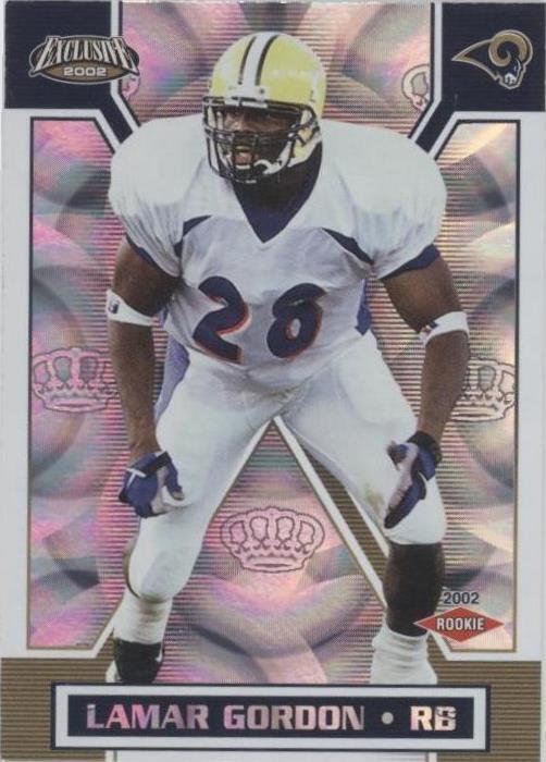 2002 Pacific Exclusive - Lamar Gordon #142 (RC) for sale online | eBay
