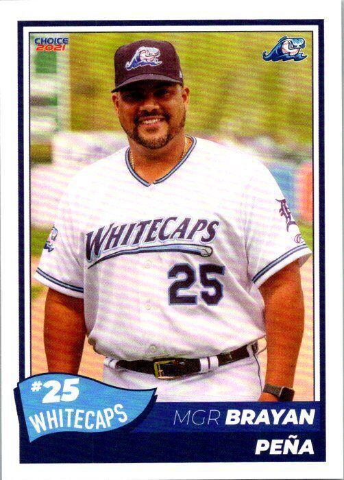 2021 Choice West Michigan Whitecaps - Brayan Pena #30 for sale online ...
