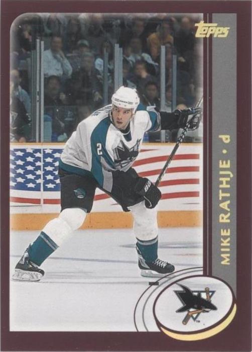 2002-03 Topps - Gold Foil #50 Mike Rathje for sale online | eBay