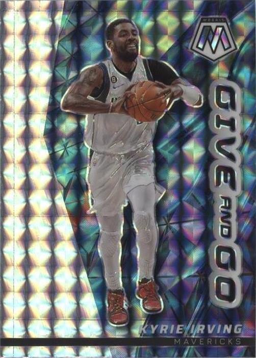 2022-23 Panini Mosaic - Give and Go Kyrie Irving #12 Mosaic Prizm for ...