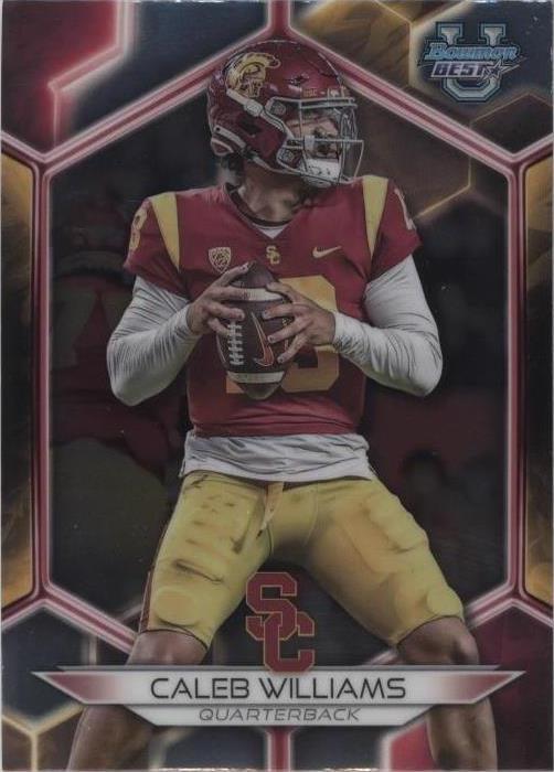 2023 Bowman's Best University - #100 Caleb Williams (RC) for sale ...