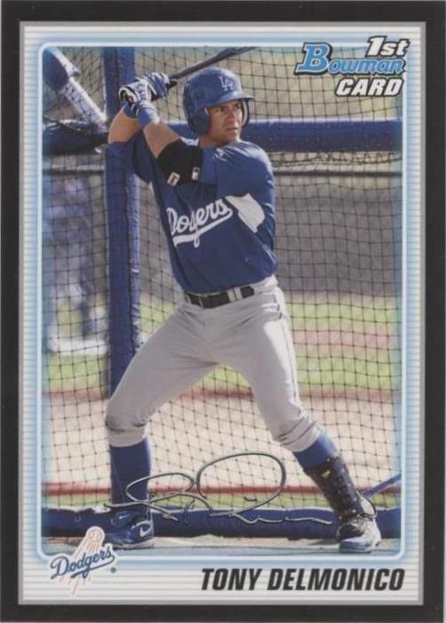 2010 Bowman - Prospects Black #BP50 Tony Delmonico (RC) for sale online ...