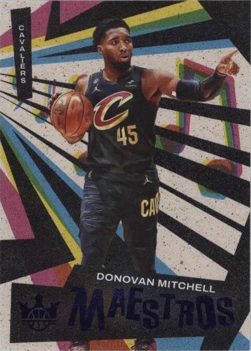 2022-23 Panini Court Kings - Maestros Violet #11 Donovan Mitchell /49 ...
