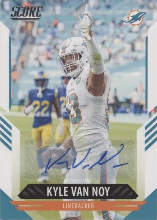 2021 Score - Signatures #35 Kyle Van Noy (AU) for sale online | eBay