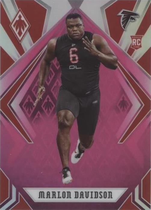 2020 Panini Phoenix - Rookies Marlon Davidson #162 Pink /199 (RC) for ...