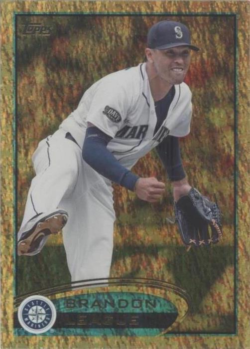 2012 Topps - Brandon League #378 Gold Sparkle for sale online | eBay
