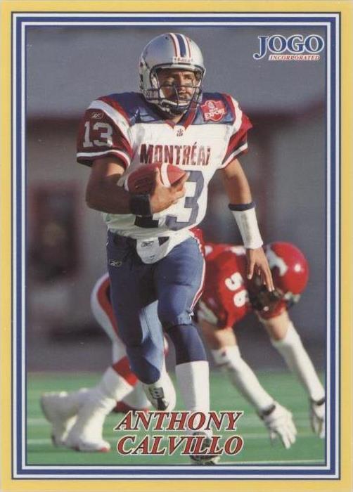 2004 Jogo CFL - #221 Anthony Calvillo for sale online | eBay