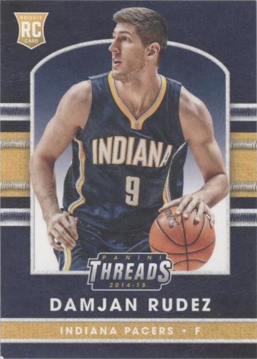 2014-15 Panini Threads - Leather Rookies #250 Damjan Rudez (RC) for ...