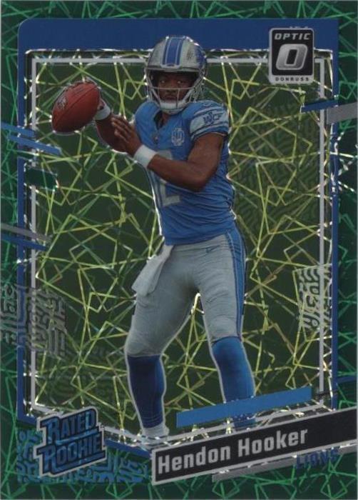 2023 Panini Donruss Optic - Rated Rookie Hendon Hooker #234 Green Velocity Prizm (RC) for sale ...