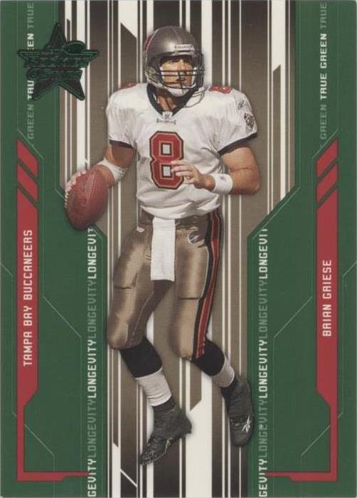 2005 Leaf Rookies & Stars - Longevity Parallel True Green #89 Brian Griese /200 for sale online ...