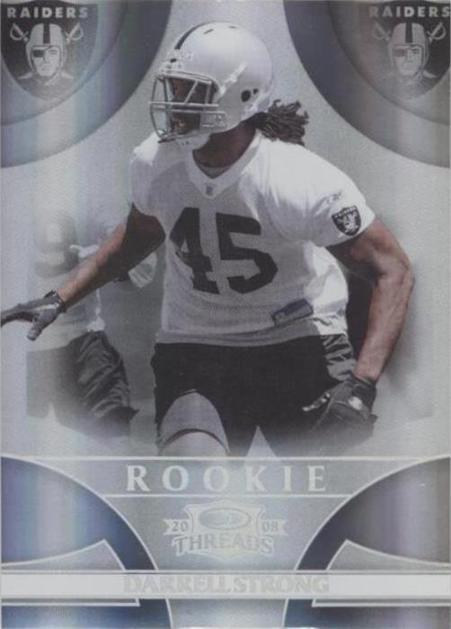 2008 Donruss Threads - Silver Century Proof #174 Darrell Strong /100 ...