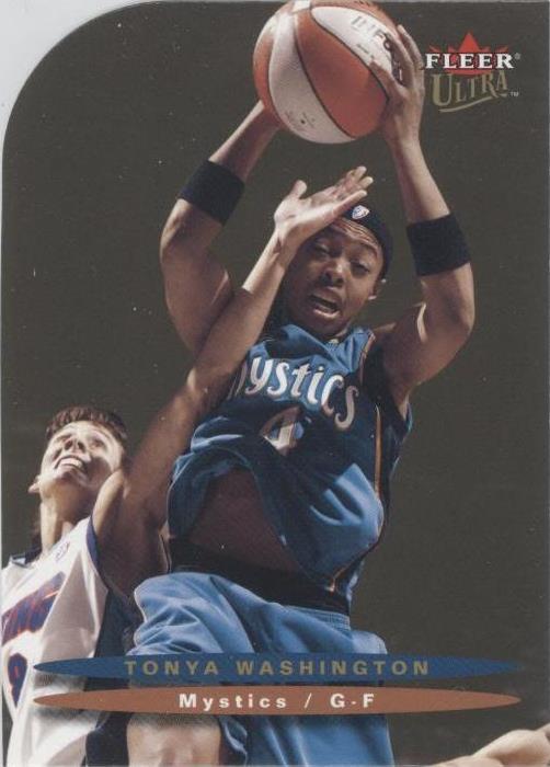 2003 Fleer Ultra WNBA - Gold Medallion Edition #61 Tonya Washington for ...