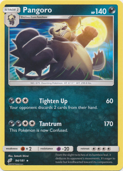 Pangoro Pokemon Cards - Find Pokemon Card Pictures With Our Database ...