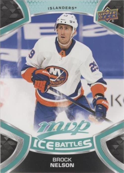 2021-22 Upper Deck MVP - Brock Nelson #131 Ice Battles for sale online ...