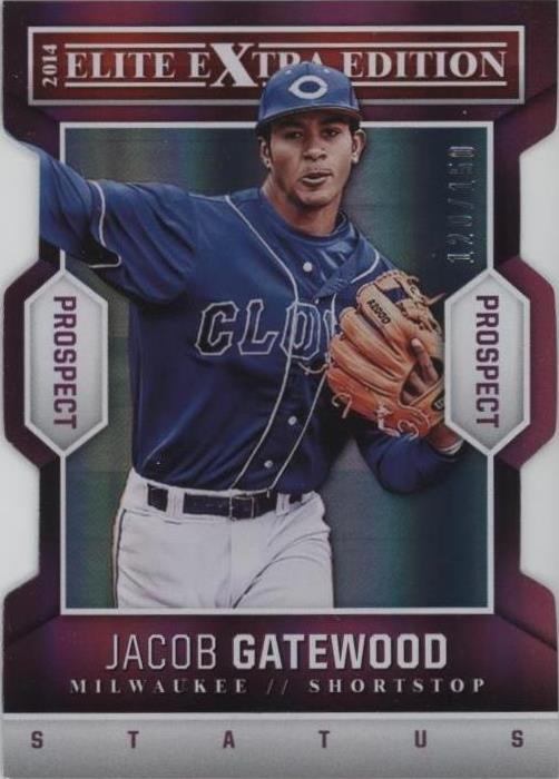 2014 Panini Elite Extra Edition - Prospects Status Purple Die-Cut #82 ...