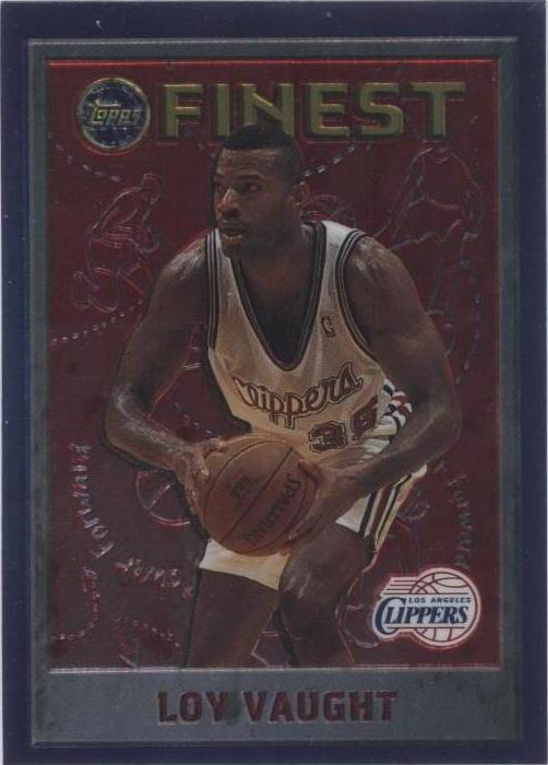 1995-96 Topps Finest - #204 Loy Vaught for sale online | eBay