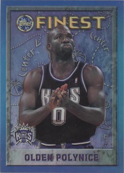 1995-96 Topps Finest - Refractor #89 Olden Polynice for sale online | eBay