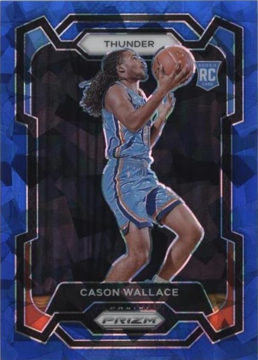 2023-24 Panini Prizm - Blue Ice Prizm #139 Cason Wallace /125 (RC) for ...