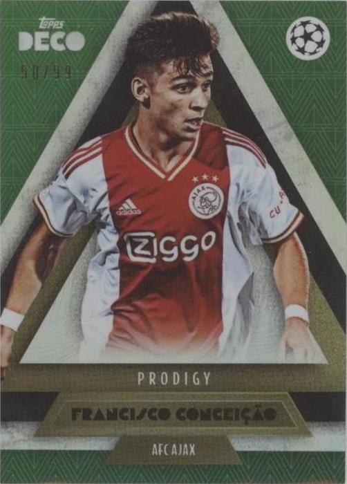 2022-23 Topps Deco UCL - Prodigy Green Francisco Conceicao /99 for sale ...