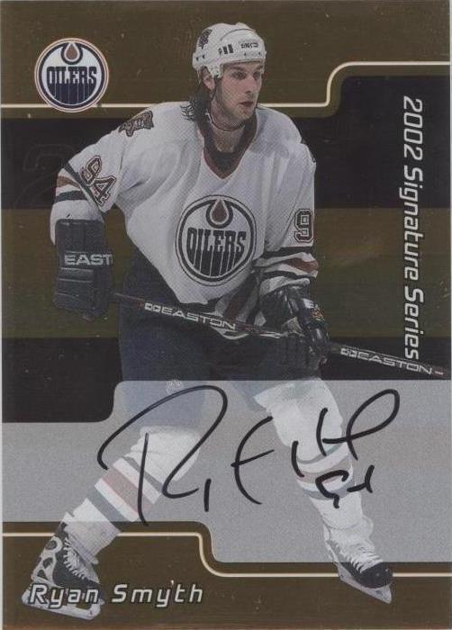 2001-02 In the Game Be A Player Signature Series - Ryan Smyth #115 Gold ...