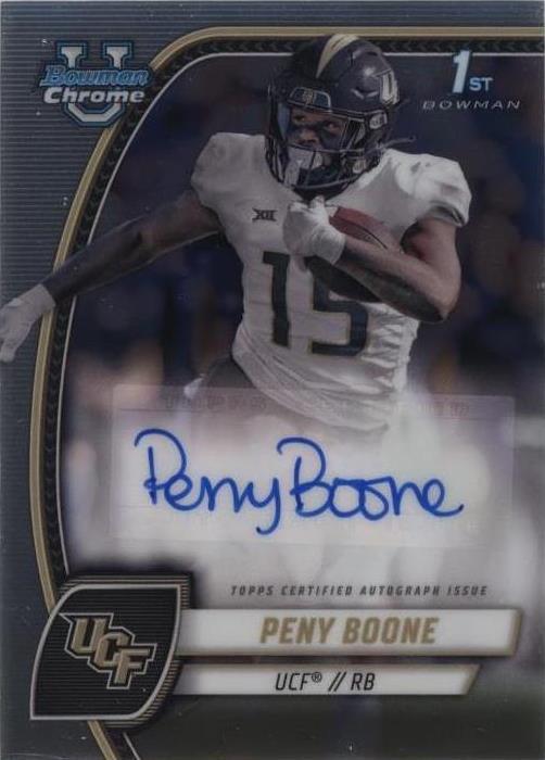 2024 Bowman University Chrome - Chrome Prospect Autographs Peny Boone # ...