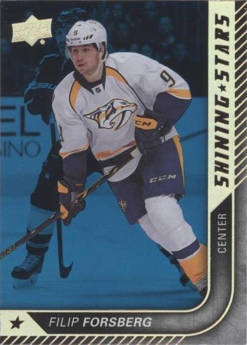 2015-16 Upper Deck - Shining Stars Filip Forsberg #SS-22 Royal Blue for sale online | eBay