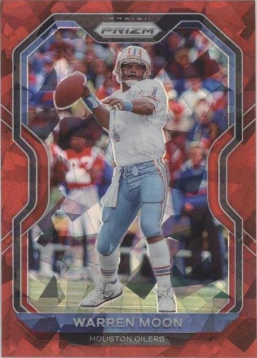 2020 Panini Prizm - Warren Moon #110 Red Ice Prizm for sale online | eBay