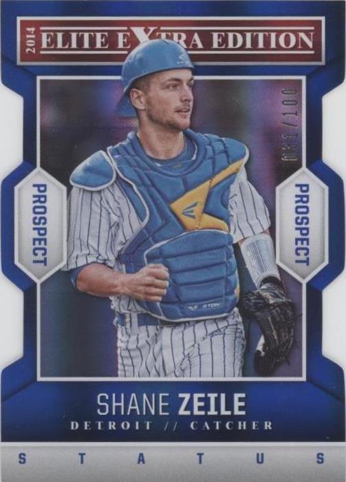 2014 Panini Elite Extra Edition - Prospects Status Blue Die-Cut #61 ...