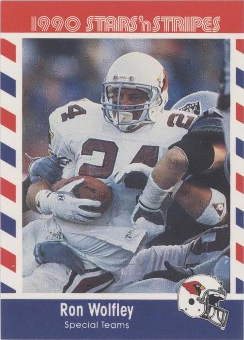 1990 Fleer Stars 'n Stripes - #48 Ron Wolfley for sale online | eBay