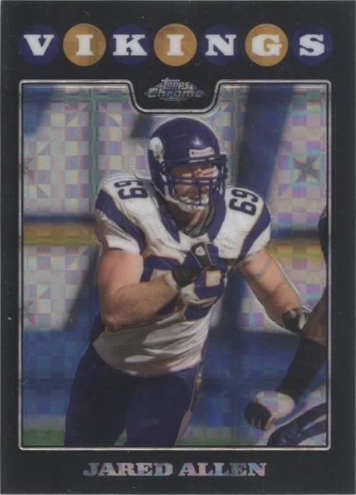 2008 Topps Chrome - Jared Allen #TC109 X-Fractor for sale online | eBay