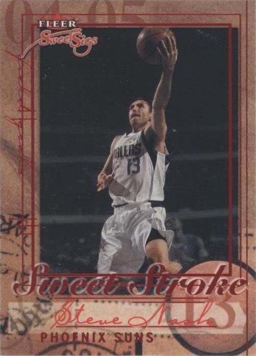 2004-05 Fleer Sweet Sigs - Sweet Stroke #15 SS Steve Nash for sale ...