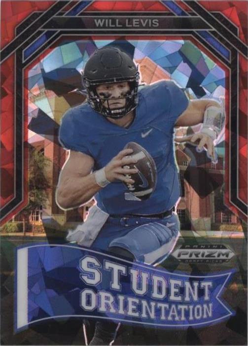 2023 Panini Prizm Draft Picks - Student Orientation Red Ice Prizm #SO-3 ...