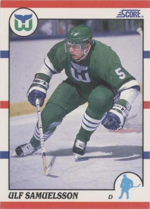 1990-91 Score - Ulf Samuelsson #152 for sale online | eBay