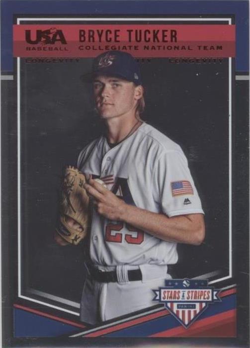 2018 Panini USA Baseball Stars & Stripes Longevity - Ruby #4 Bryce ...