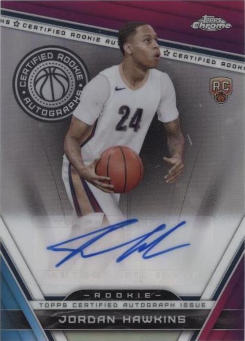 2023-24 Topps Chrome - Certified Rookie Autographs Jordan Hawkins #CRA ...