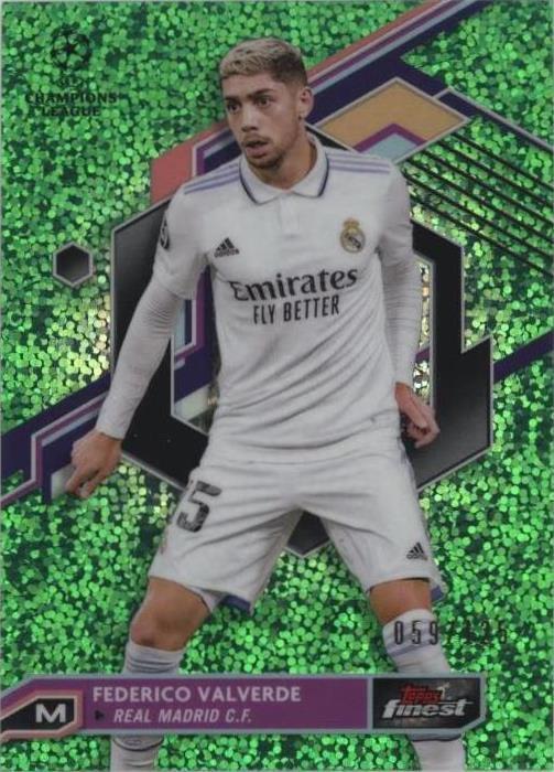 2022-23 Topps Finest UEFA Club Competitions - Federico Valverde #106 ...