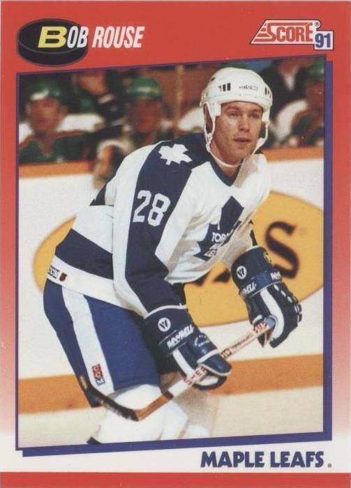 1991-92 Score Canadian - Bob Rouse #246 Bilingual for sale online | eBay